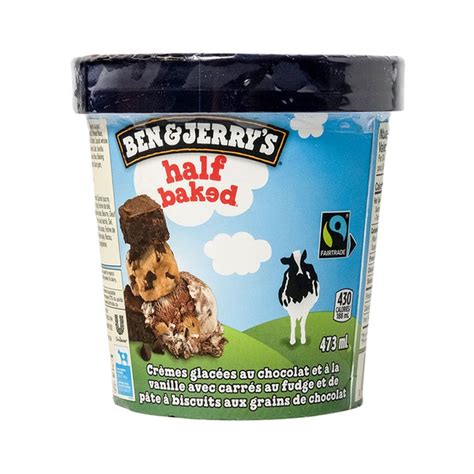Ben And Jerrys Half Baked Non Gmo Ice Cream With Fairtrade Ingredients