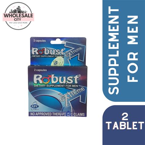 Robust Extreme Tablet Dietary Supplement For Men Lazada Ph