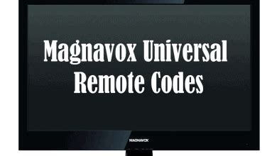 GE Universal Cl4 Remote Codes Programming Instructions