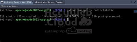 Deploy Wagtail Python-Based CMS | AccuWeb.Cloud