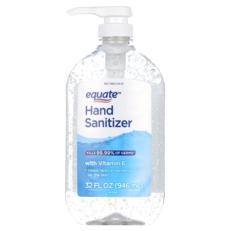 Equate Hand Sanitizer With Vitamin E 32 Fl Oz HSA FSA Eligible Walmart