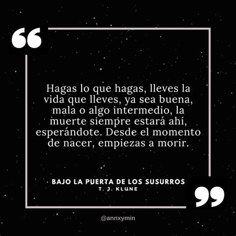 Bajo La Puerta De Los Susurros Frase 5 In 2024