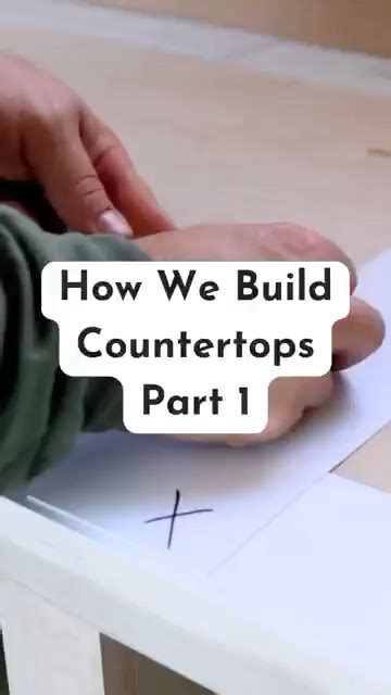 Ever Wonder How Countertops Are Built Part 1 Templating Youtube
