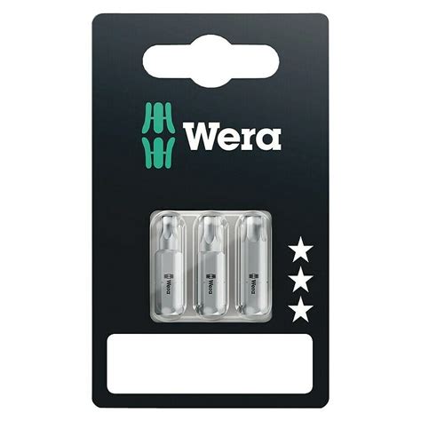 Wera Classic Bit Set 8671 Z Tx 253040 3 Tlg Bauhaus
