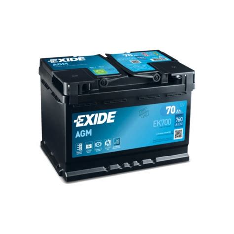 Акумулатор Exide Start Stop AGM 12V 70Ah от Техномаркет
