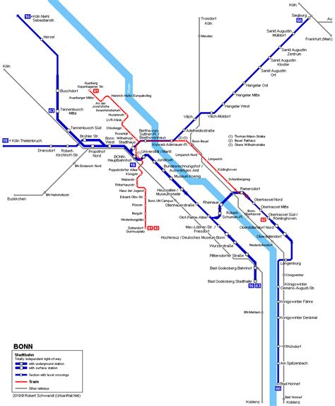 Urbanrail Net Europe Germany Bonn Stadtbahn