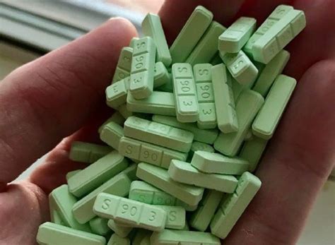 Green Xanax Bars 10000 12000 Tablets Seized During Drug