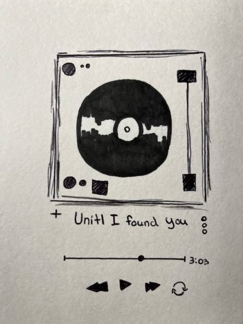 Spotify Playlist Drawing Ideas