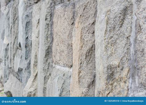 Parede De Pedra Do Granito Textura Do Fundo Da Perspectiva Foto De