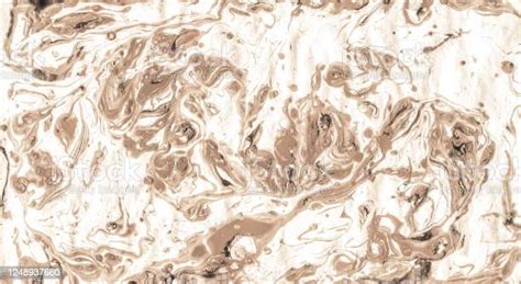 갈색 기하학적 혼합 직물 배경 섬유 빈티지 그런지 액체 얼룩 아크릴 흐름 흙 베이지 수채화 복고풍 아크릴 유체 스플랫 2020년에 대한 스톡 사진 및 기타 이미지 Istock