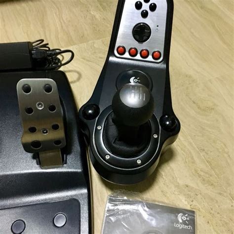 Logitech G Racing Wheel Video Gaming Gaming Accessories Controllers On Carousell