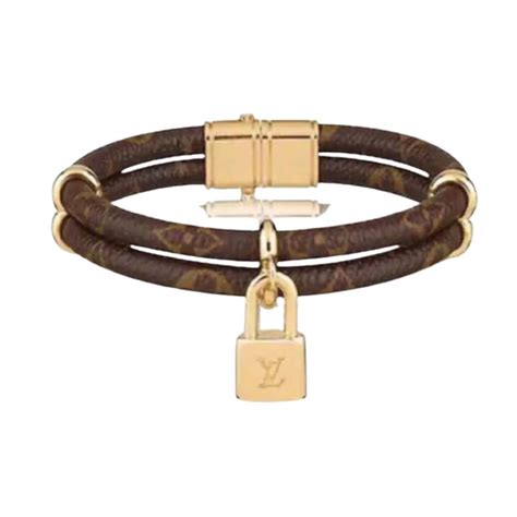 Louis Vuitton Double Bracelet Brown For Women Vipfasbags