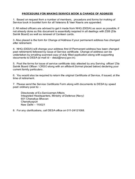 Fillable Online Service Book For Govt Employeehow To Fill Nomination Form Fax Email Print