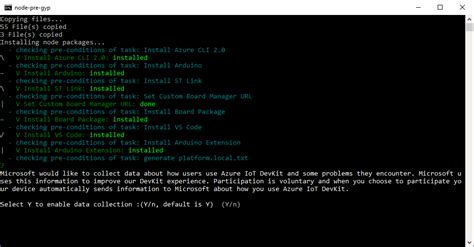 Getting Started With The Azure Iot DevKit