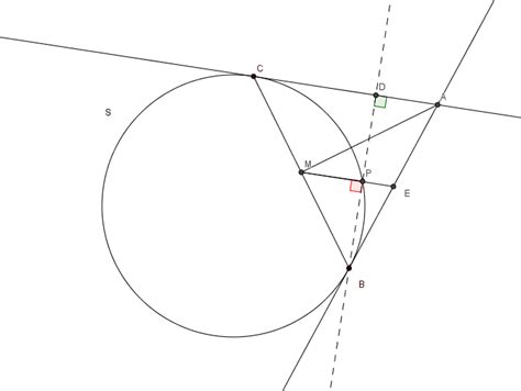 Geometry How To Show That P Is The Barycenter Of Triangle Abm
