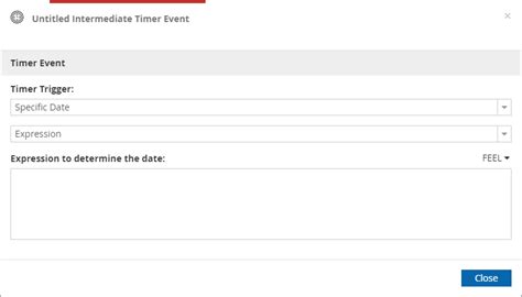 Timer Event Digital Entreprise Suite