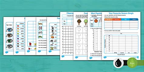 Collect And Graph Data Activity Pack Teacher Made Twinkl