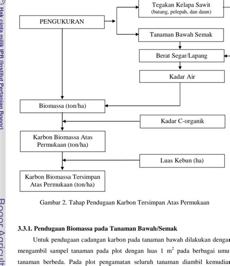 PENDUGAAN CADANGAN KARBON BIOMASSA DI LAHAN GAMBUT KEBUN MERANTI PAHAM
