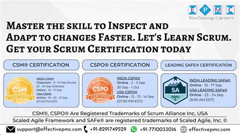 Effective Pmc Pvt Ltd On Linkedin Agile Scrum Scrummaster Productowner Csmcertification…