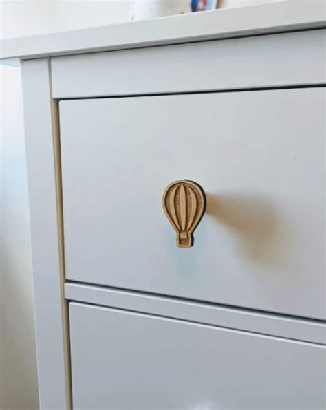 Hot Air Balloon Knobs Hot Air Balloon Nursery Wooden Hot Air Balloon