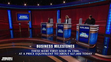 Todays Final Jeopardy Answer Tuesday January