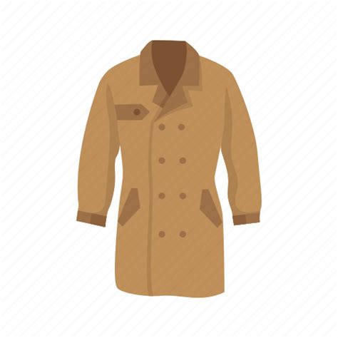 Clothes Clothing Coat Detective Detective Coat Garment Icon