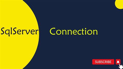 1 connecting to sql server in telugu youtube