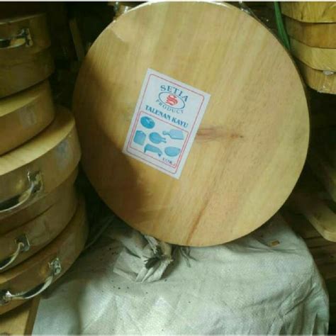 Jual Talenan Kayu Bulat Tebal Talenan Daging Diameter 28 Sampai 30 Cm