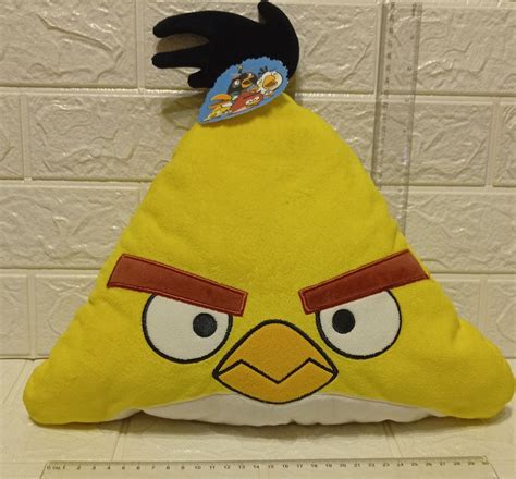 Angry Birds Мягкая игрушка ЧАК, CHUCK Энгри Бёрдс цвет желтый. игрушка ...