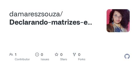GitHub Damareszsouza Declarando Matrizes Em Java