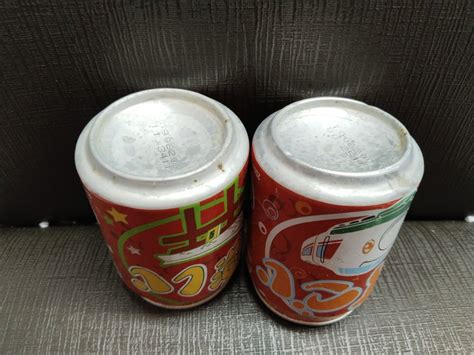 Hong Kong Coca Cola Coke Empty Can Set Hobbies And Toys Collectibles
