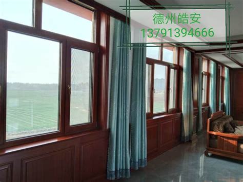 铝木复合中式门窗 农村新中式门窗 山东门窗 德州门窗 皓安 九正建材网
