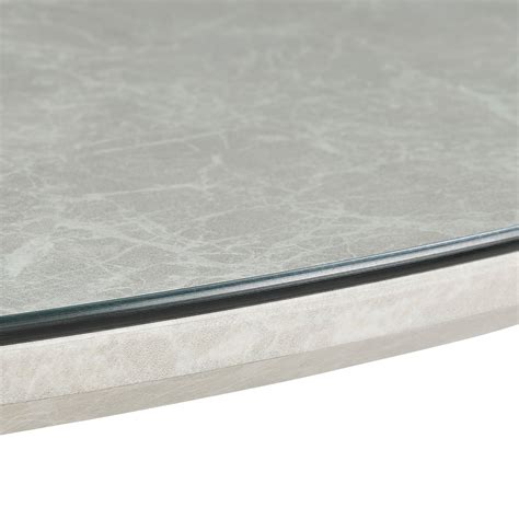 Round Glass Dining Table Protector 120cm Furniturebox