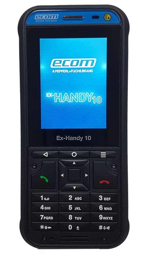 Ex Handy 10 DZ1 Intrinsically Safe Mobile Phone 480985 100039 Transtek