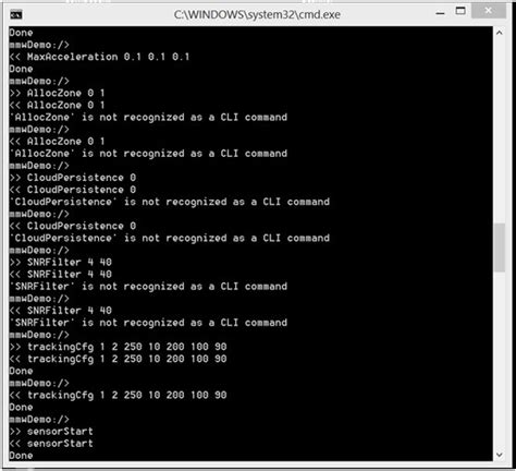 IWR6843ISK Overhead People Counting Parameters Not Recognized