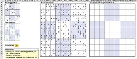 สอนใชงานและแกะสตร Template Sudoku Solver ของ Microsoft Part Thep Excel