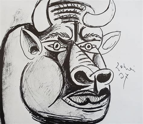 1981 Picasso Guernica Exhibition Poster Original Vintage Poster Out
