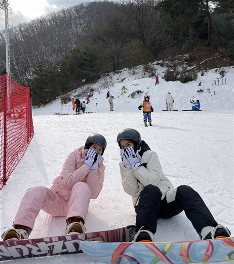 지산리조트 21 강습 강습블로그지산리조트 스키강습 스노우독