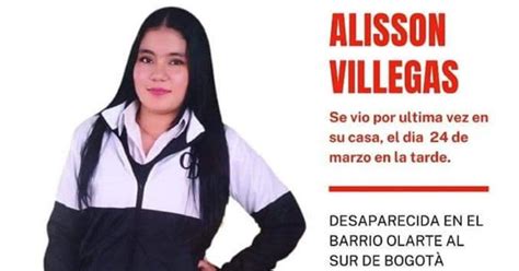 Angustia Por Joven De 16 Años Desaparecida En Bogotá Desde El 24 De