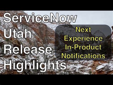 ServiceNow Custom In Platform Notifications YouTube