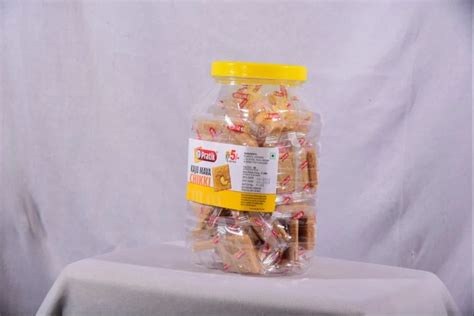 Pratik Badam Mava Chikki Packaging Size 50 Pieces Per Jar At Rs 250 Pack In Jalgaon