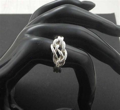 Sterling Silver Lost Wax Casting Ring Etsy
