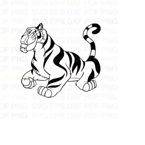 Rajah Aladdin Outline Svg Dxf Eps Pdf Png Cricut Cutting Inspire Uplift