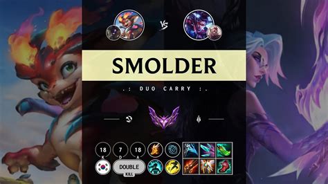 Smolder ADC Vs Vayne KR Master Patch 14 9 YouTube