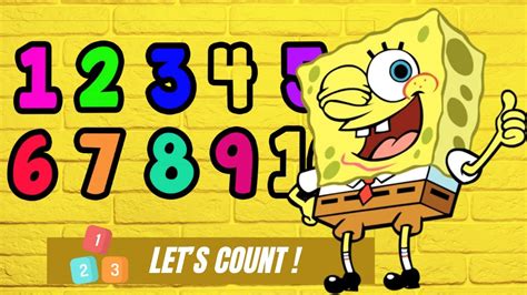 Numbers Lets Count With Spongebob ⁠ Youtube