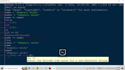Python Interview Questions And Answers Comparing Strings In Python