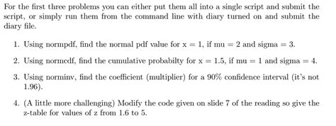 Solved For The First Three Problems You Can Either Put Them