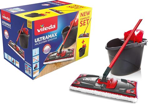 Amazon.com: Vileda UltraMax Power 2-in-1 Complete Set of Flat ...