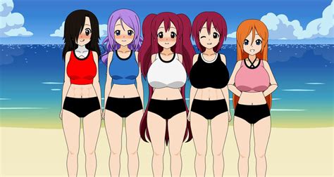 Beach Battle Girls Gen 2 Strip Beach Volleyball By Eyeofhero On