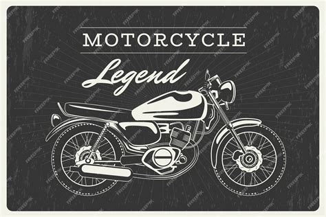 Free Vector Hand Drawn Biker Background